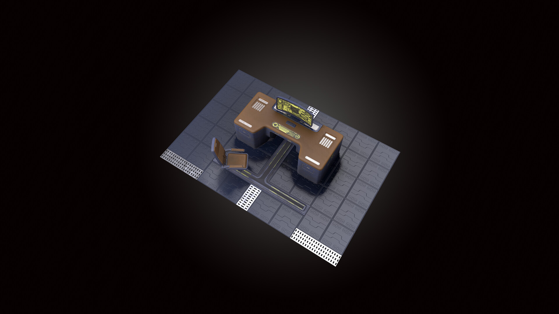 ALEKSANDR CHEREMIS - Sci-Fi Workplace