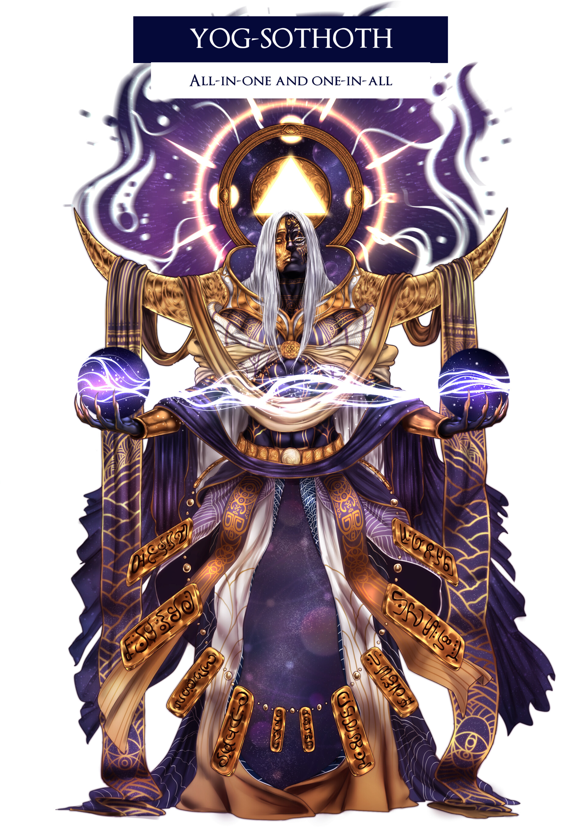 ArtStation - My version of Yog-Sothoth (H.P.Lovecraft)