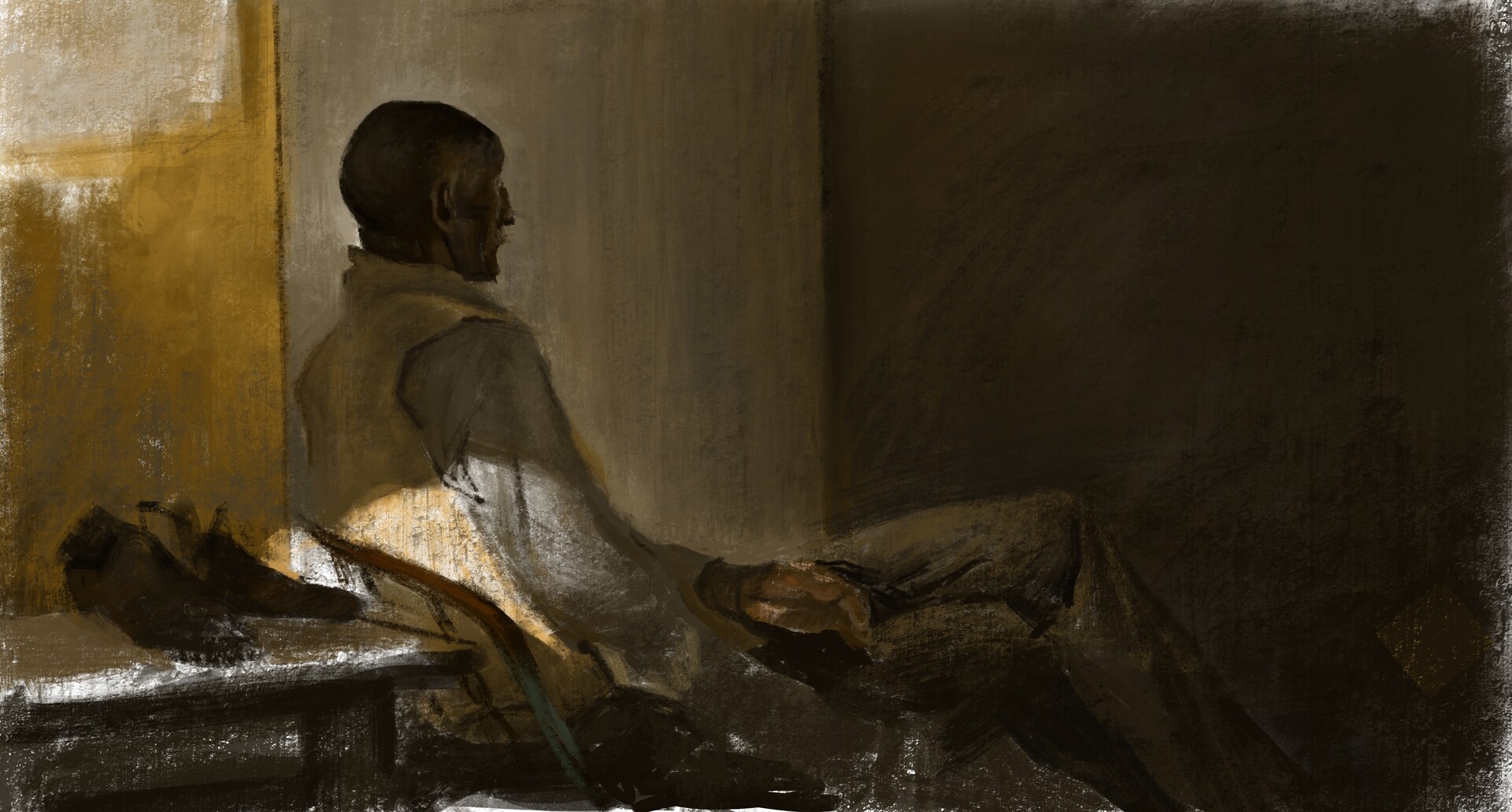 ArtStation - Master study ( Andrew Wyeth)