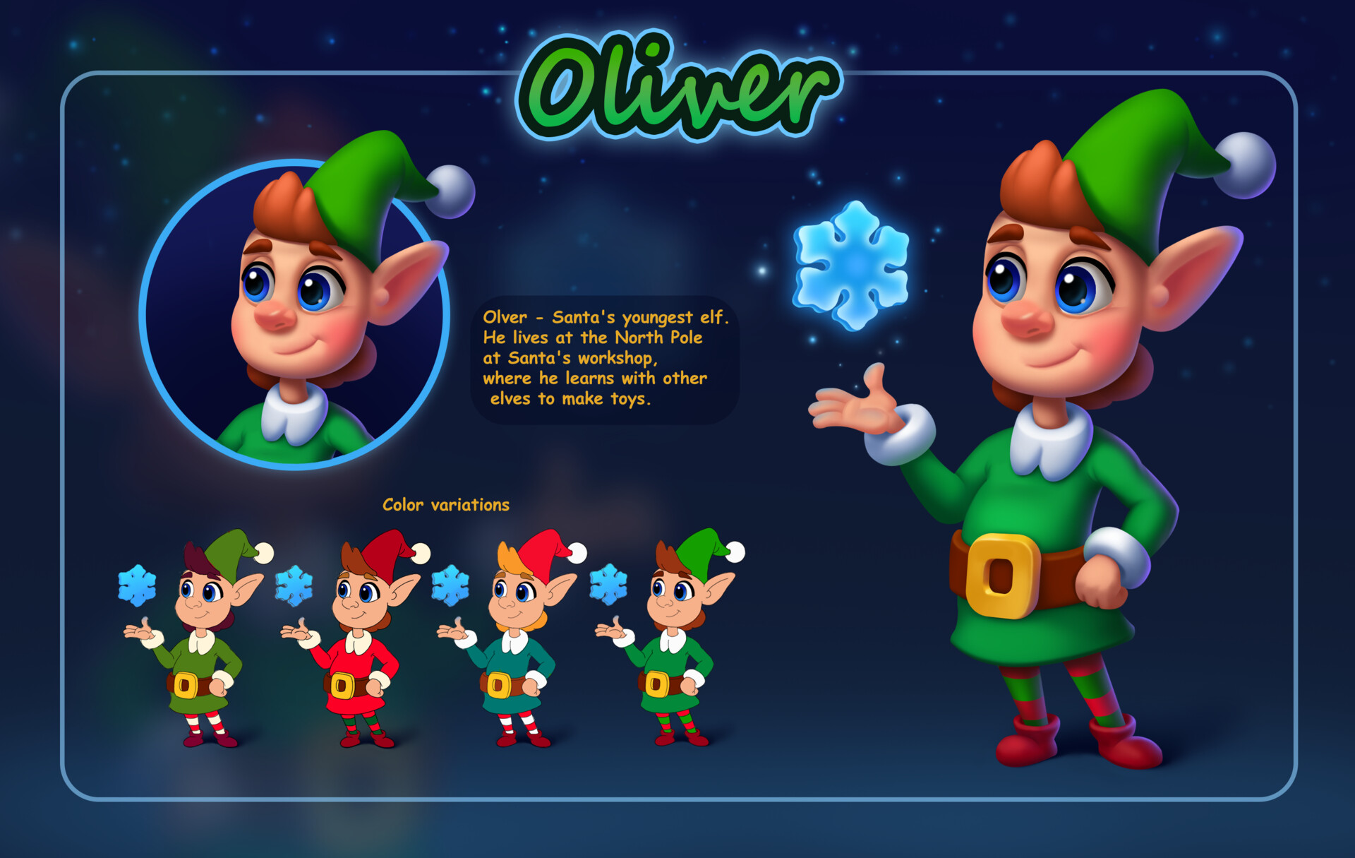 ArtStation - Christmas Elf
