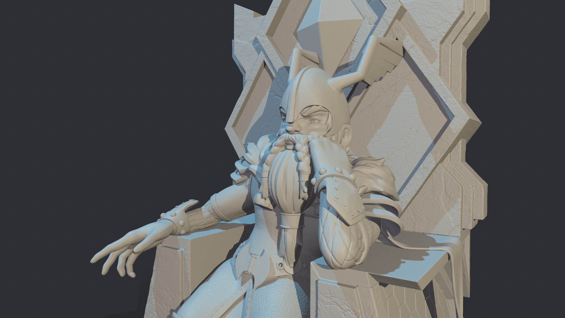 Lucawk - Dwarf 3D model