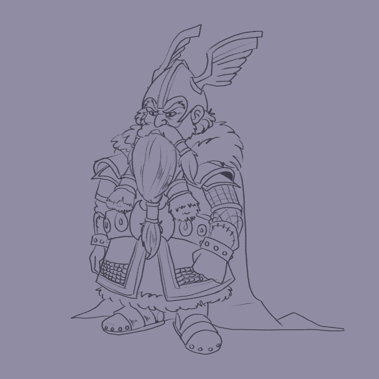 Lucawk - Dwarf 3D model