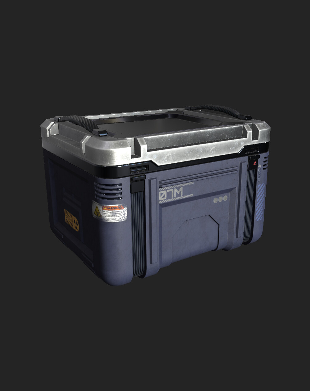 Sci-Fi Crate (Rendered in Unreal Engine 5) by Megh Jhaveri — ProUser.Me