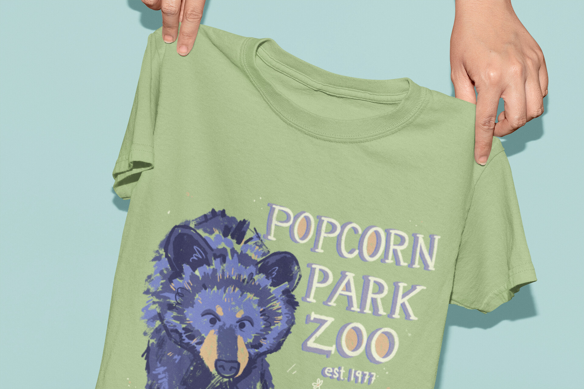 ArtStation - Zoo T-Shirt Designs