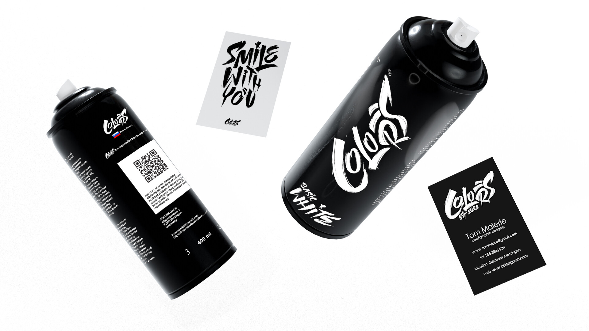 ArtStation - Colors - Spraycan brand