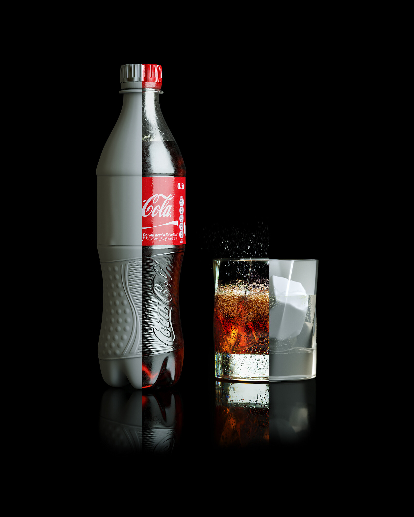 Boo - Coca-cola. CGI