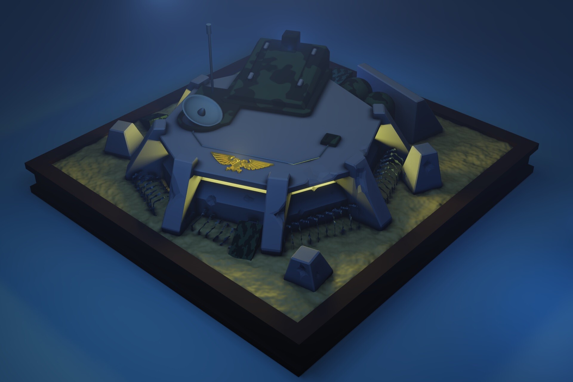 ArtStation - Imperial bunker