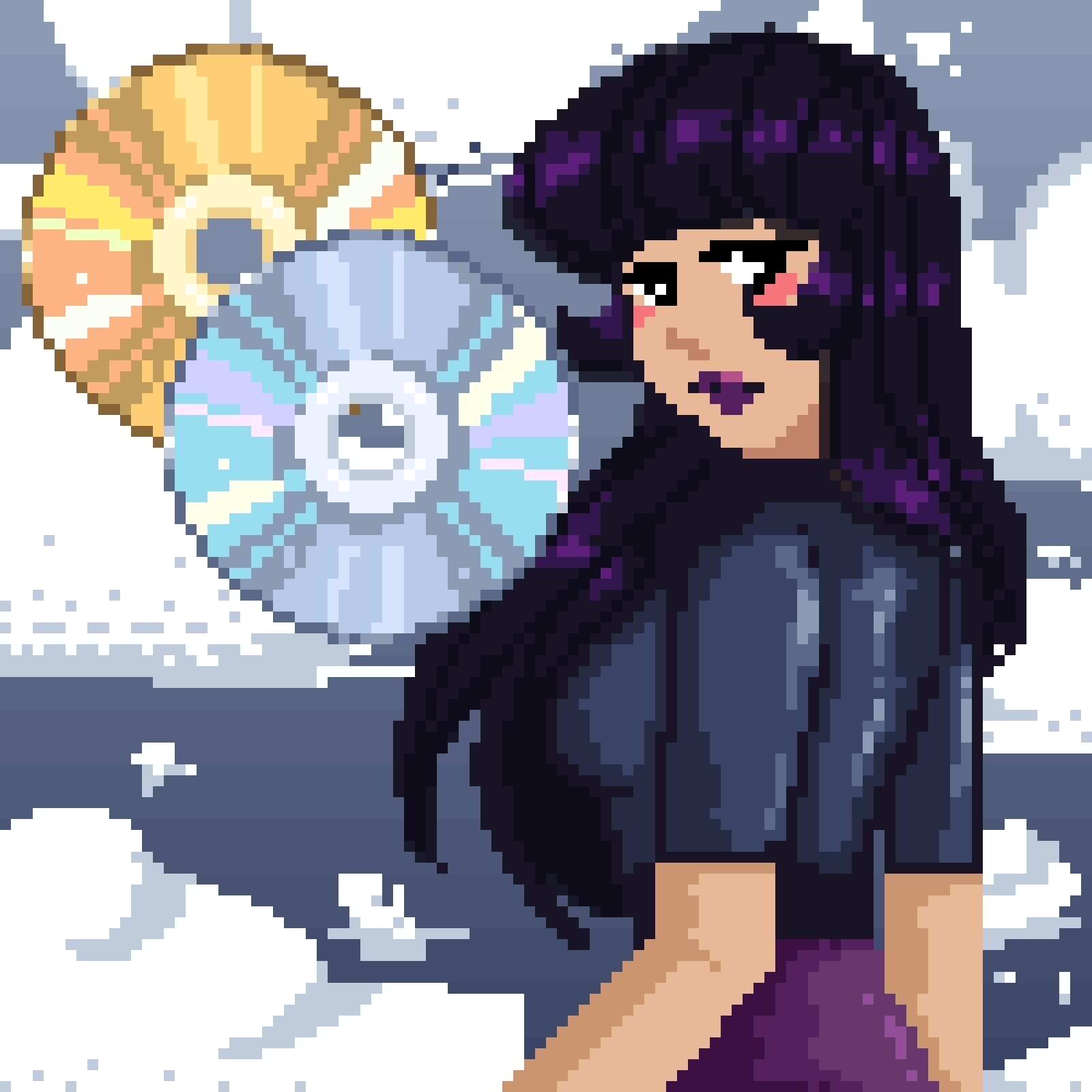 ArtStation - Pixel art - CD girl