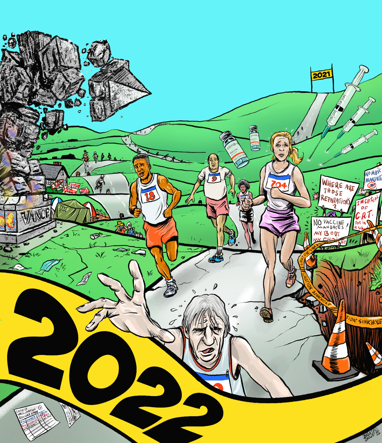 ArtStation - 2022 Humor Issue, Mountain Xpress