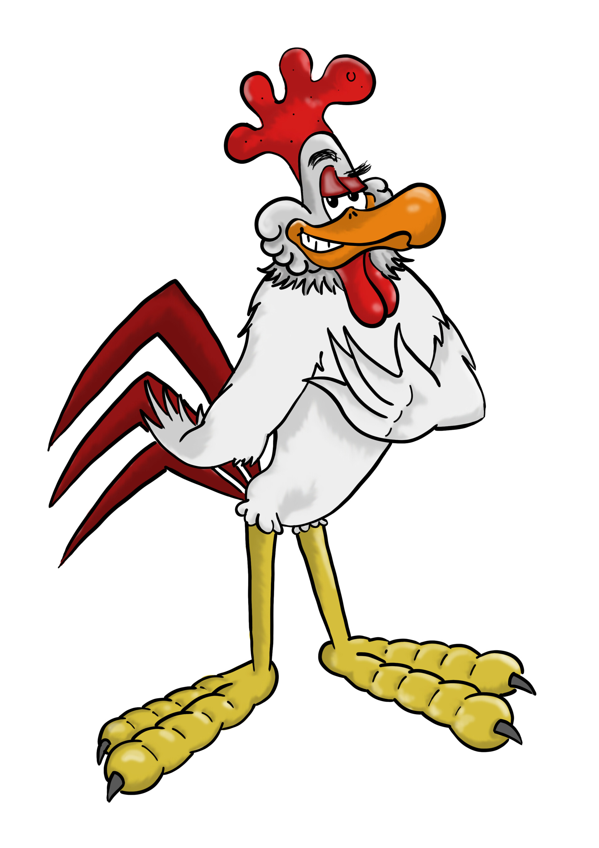 ArtStation - Cartoon Chicken Character