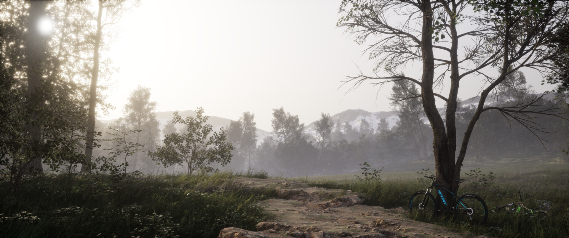ArtStation - Mountain Bike Trip in UE5