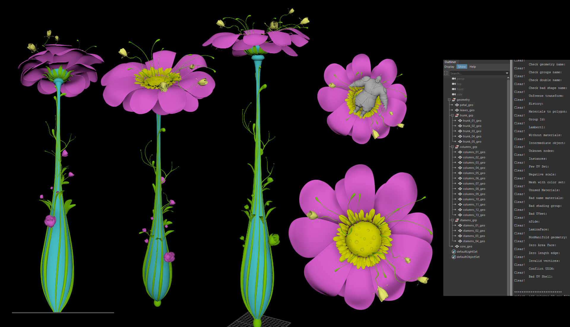 ArtStation - prop_prison_flower