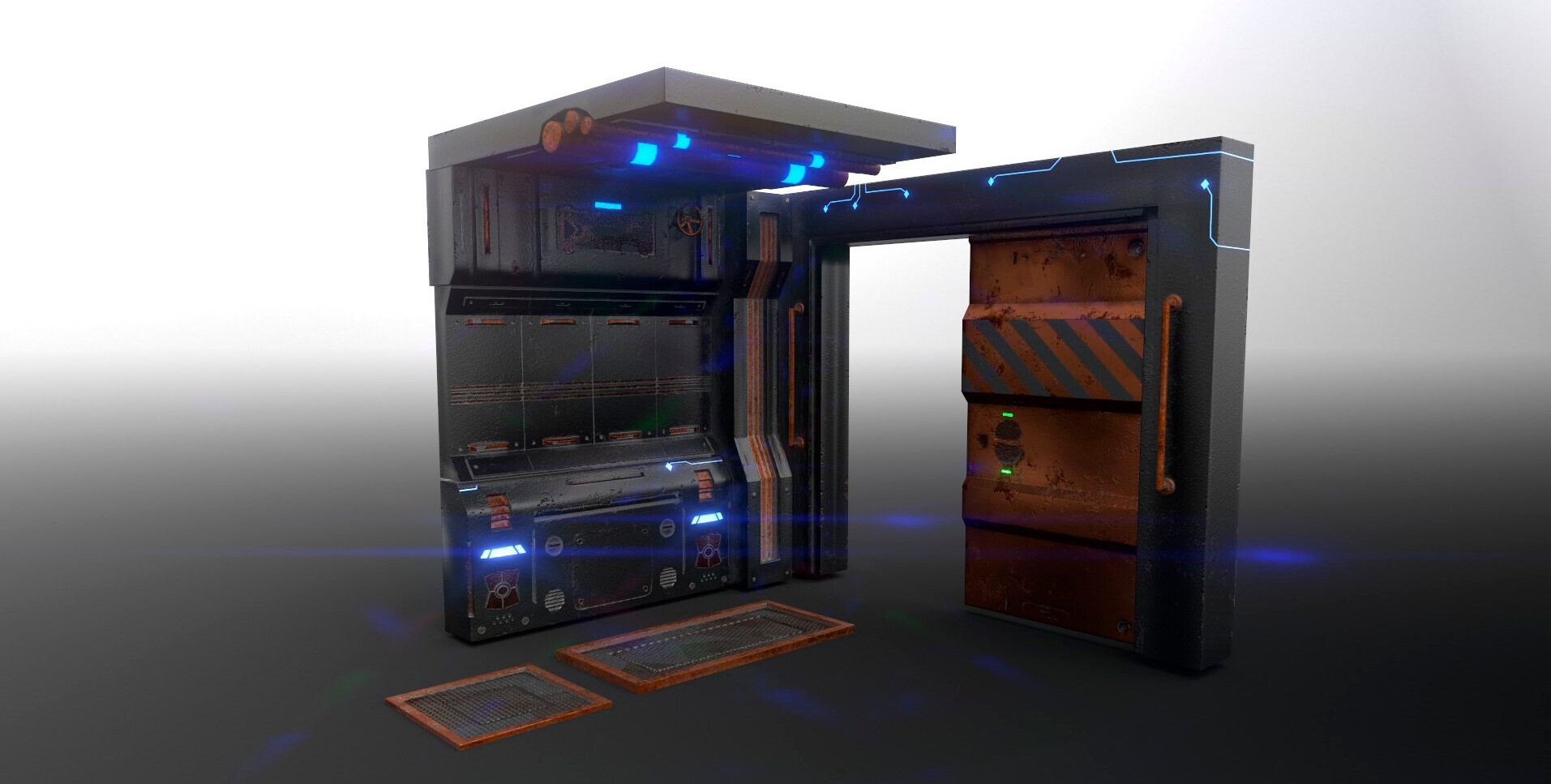 ArtStation - Modular corridor