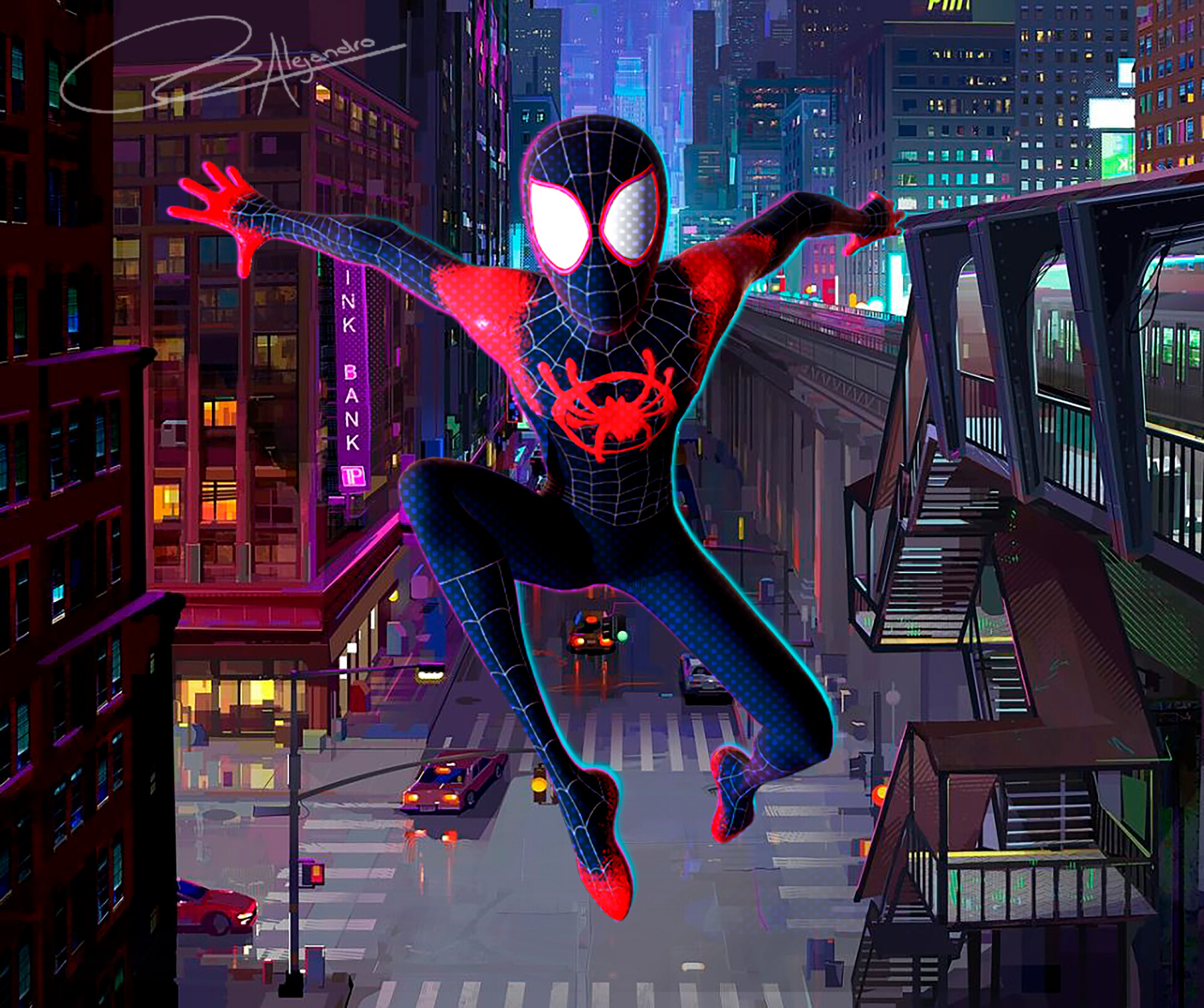 ArtStation - Spiderman Miles Morales