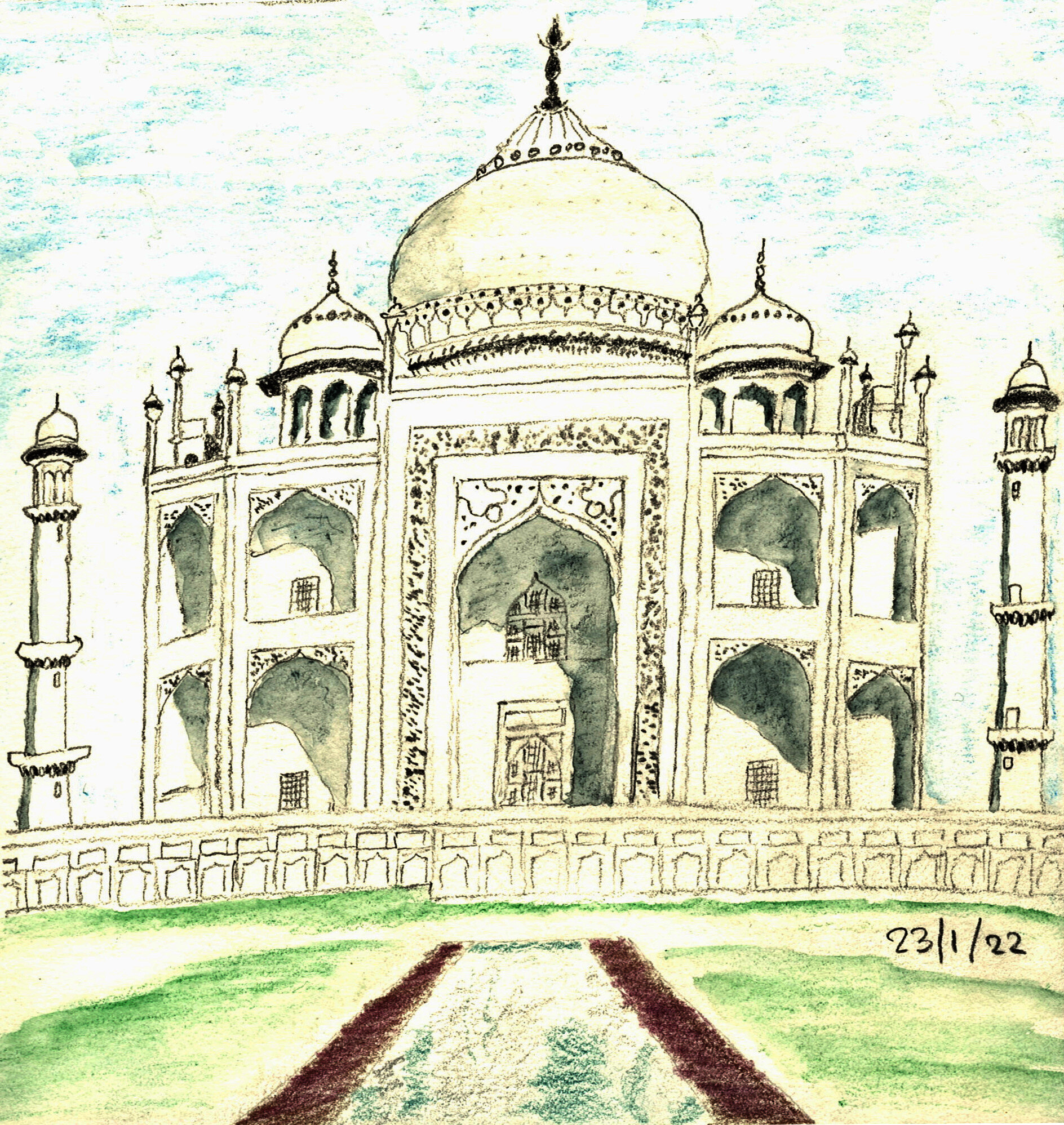 ArtStation - Taj Mahal