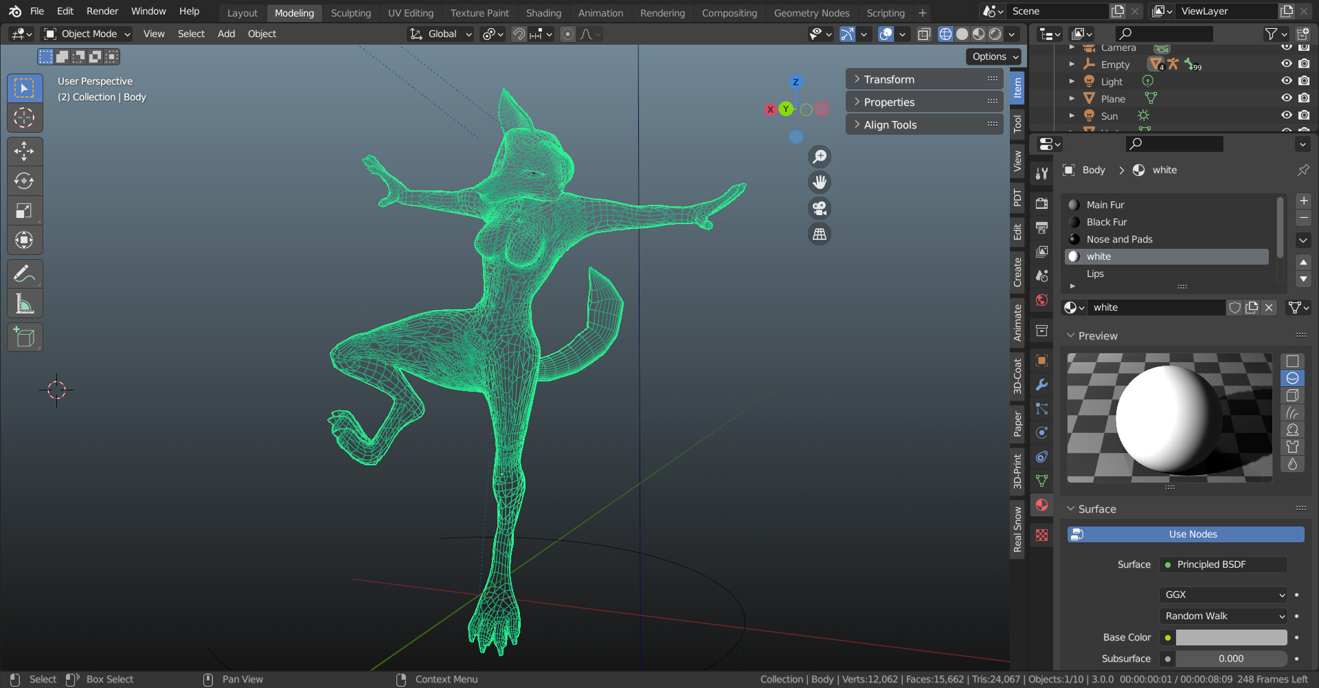 ArtStation - 3D fox character