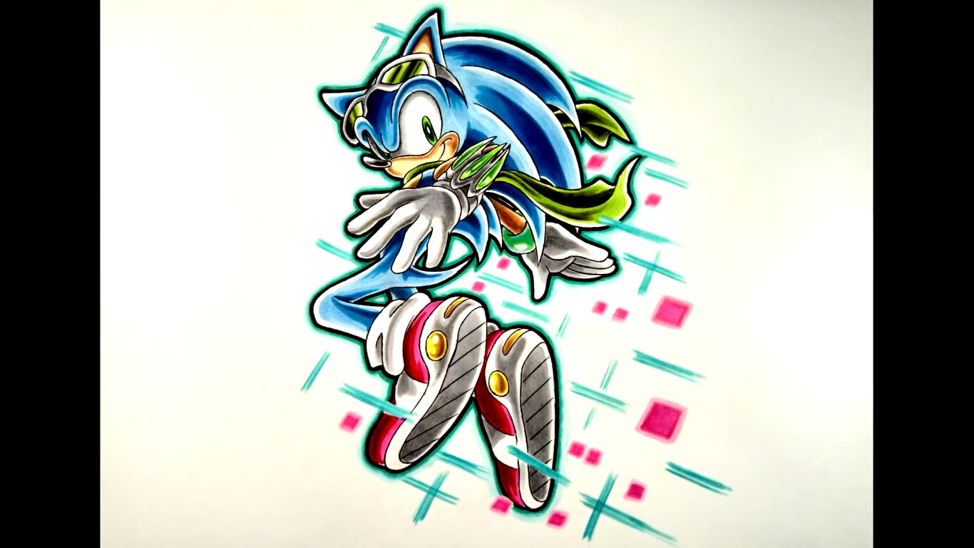 ArtStation - Wisp Protector Sonic