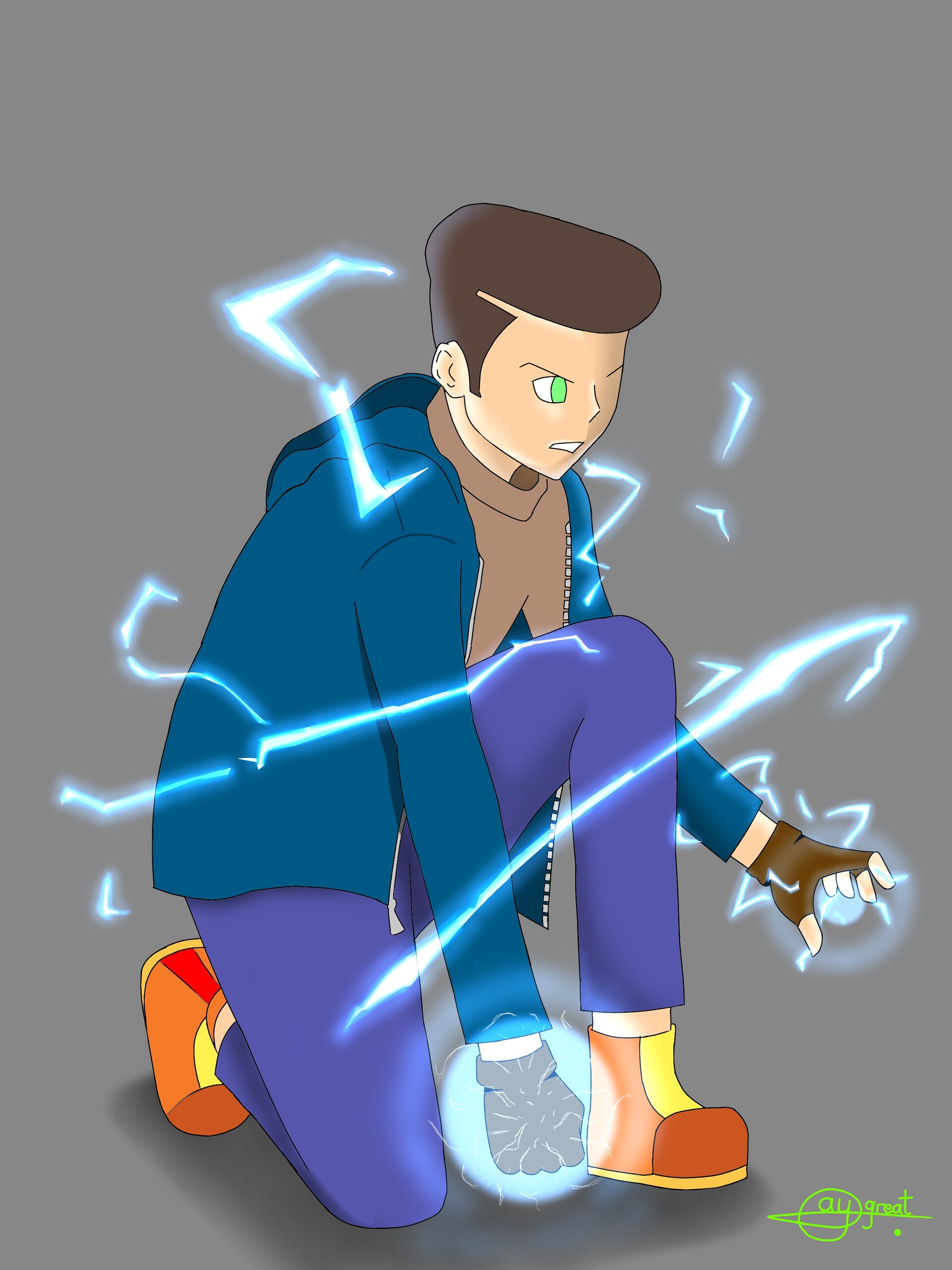 ArtStation - Electric Boy ⚡