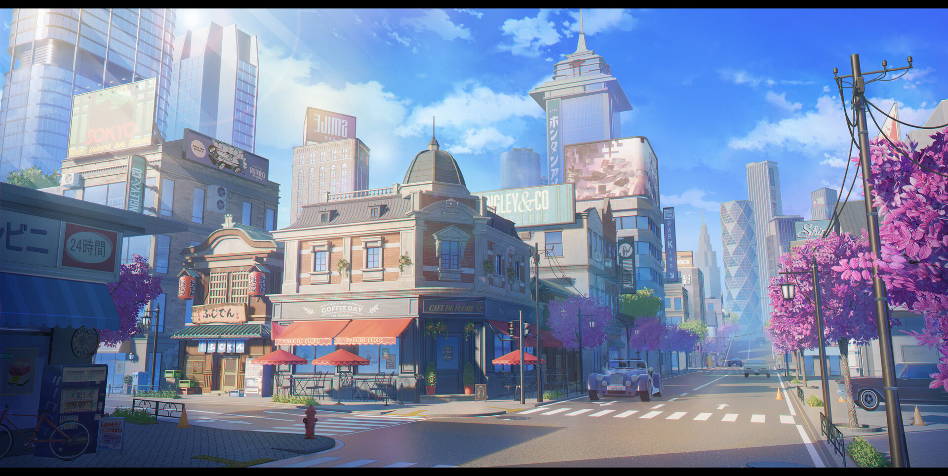 ArtStation - CITY STREET