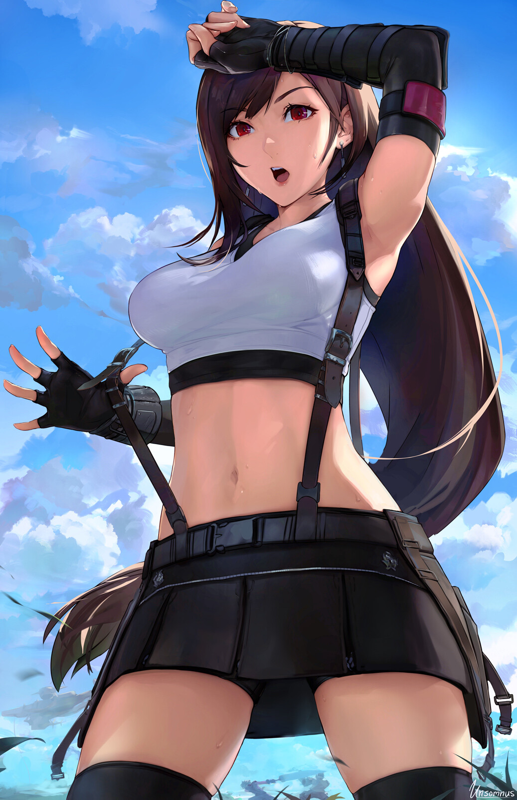 ArtStation - Breaking a Sweat - Tifa FF7: Remake