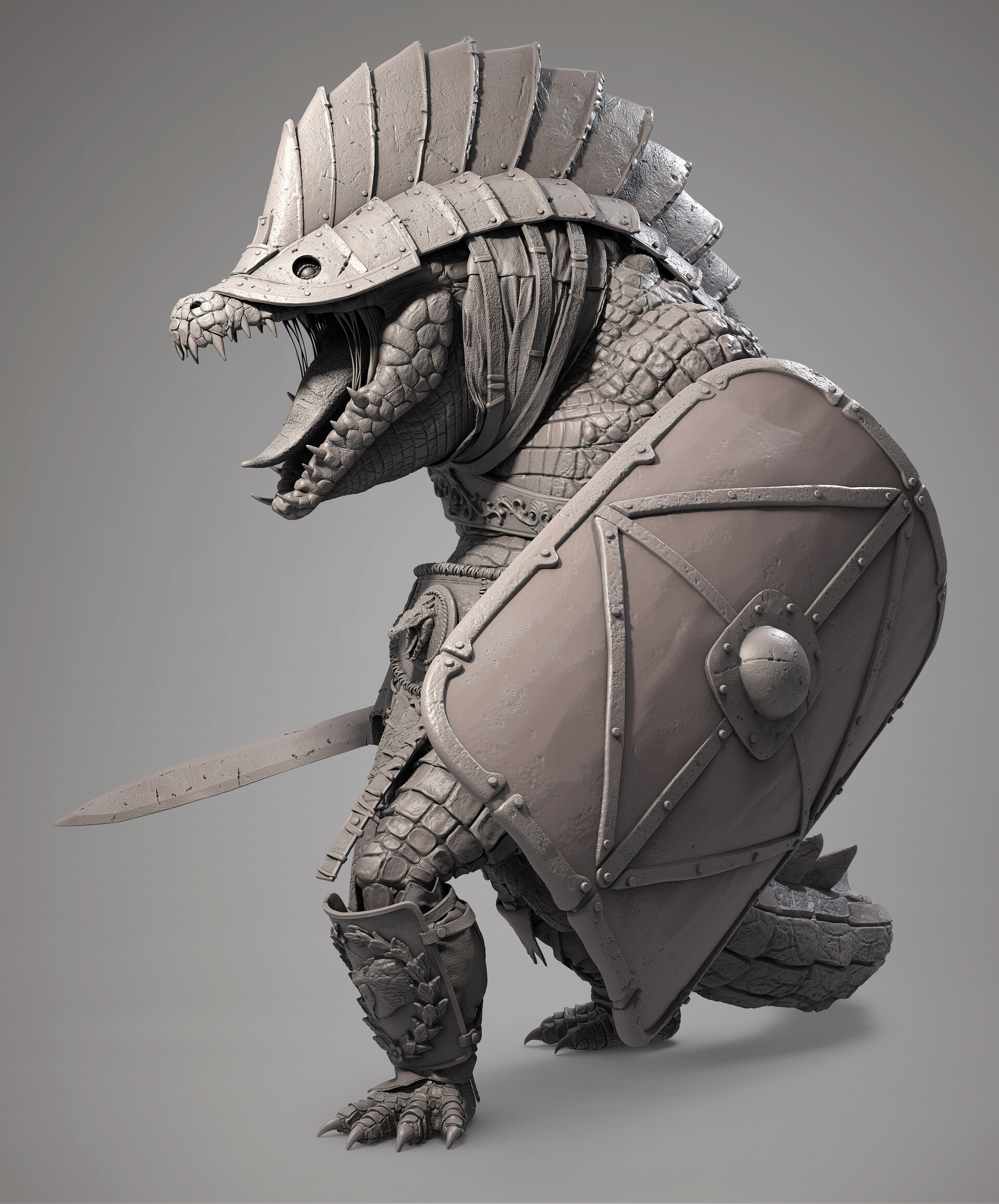 ArtStation - Secutor crocodile