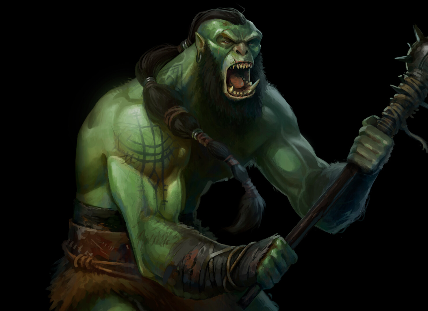 ArtStation - Orc dude2