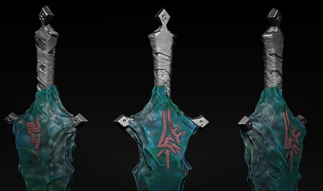 ArtStation - Frozen Sword