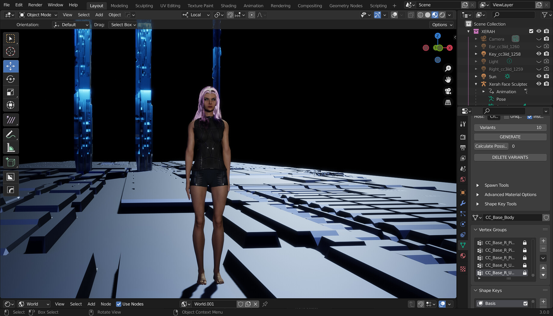 ArtStation - Blender OC and city environment test