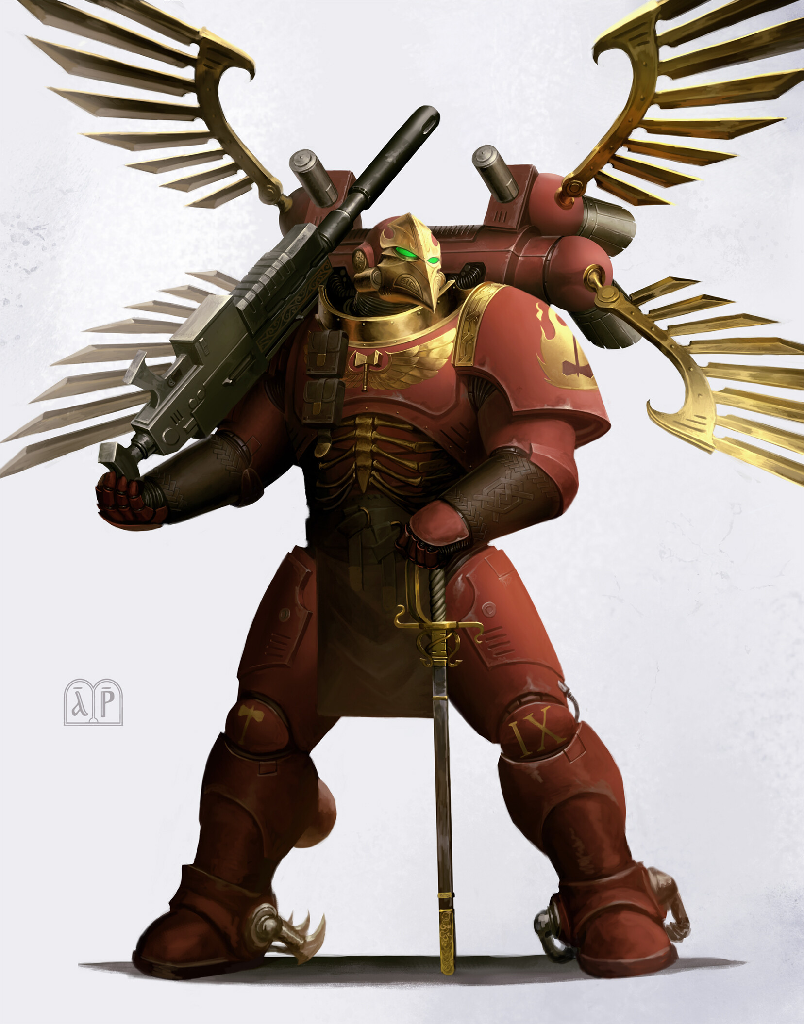 ArtStation - Forgekeepers 9th Captain