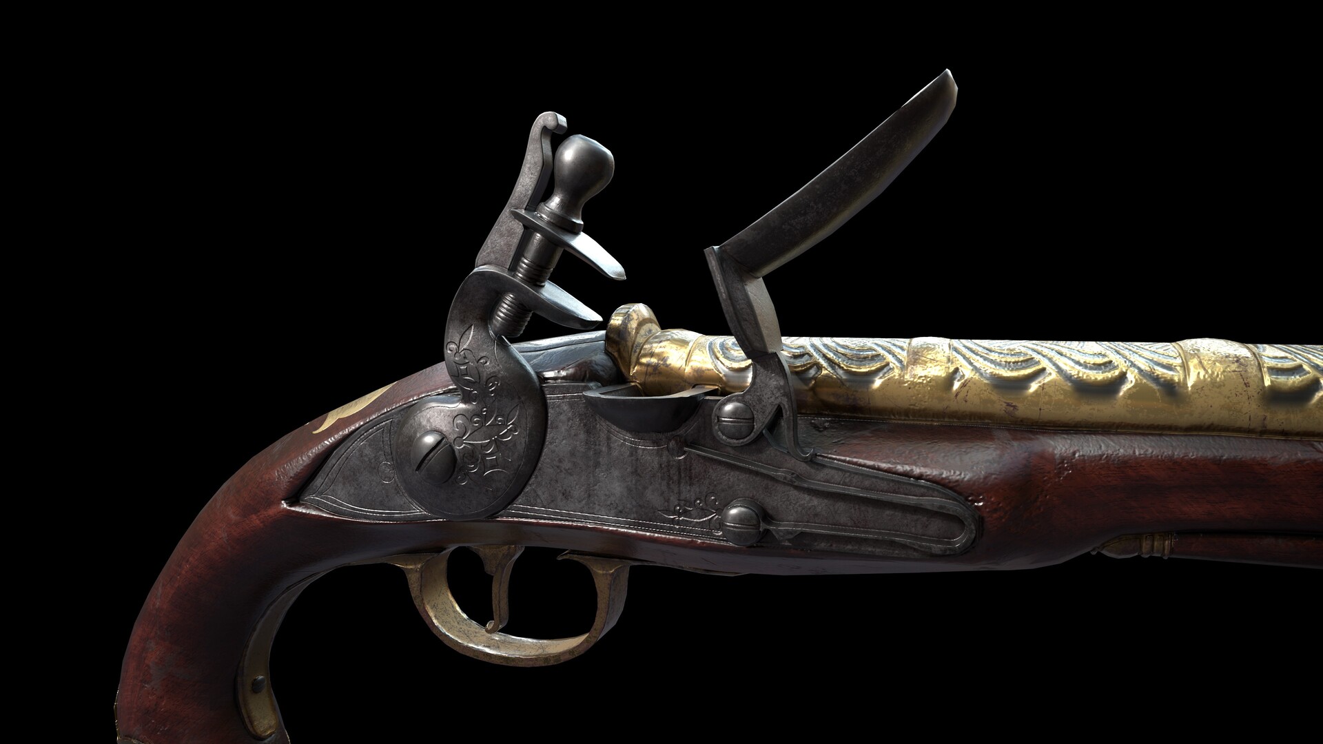 Rayan Tan - 18th Century Flintlock Pistol