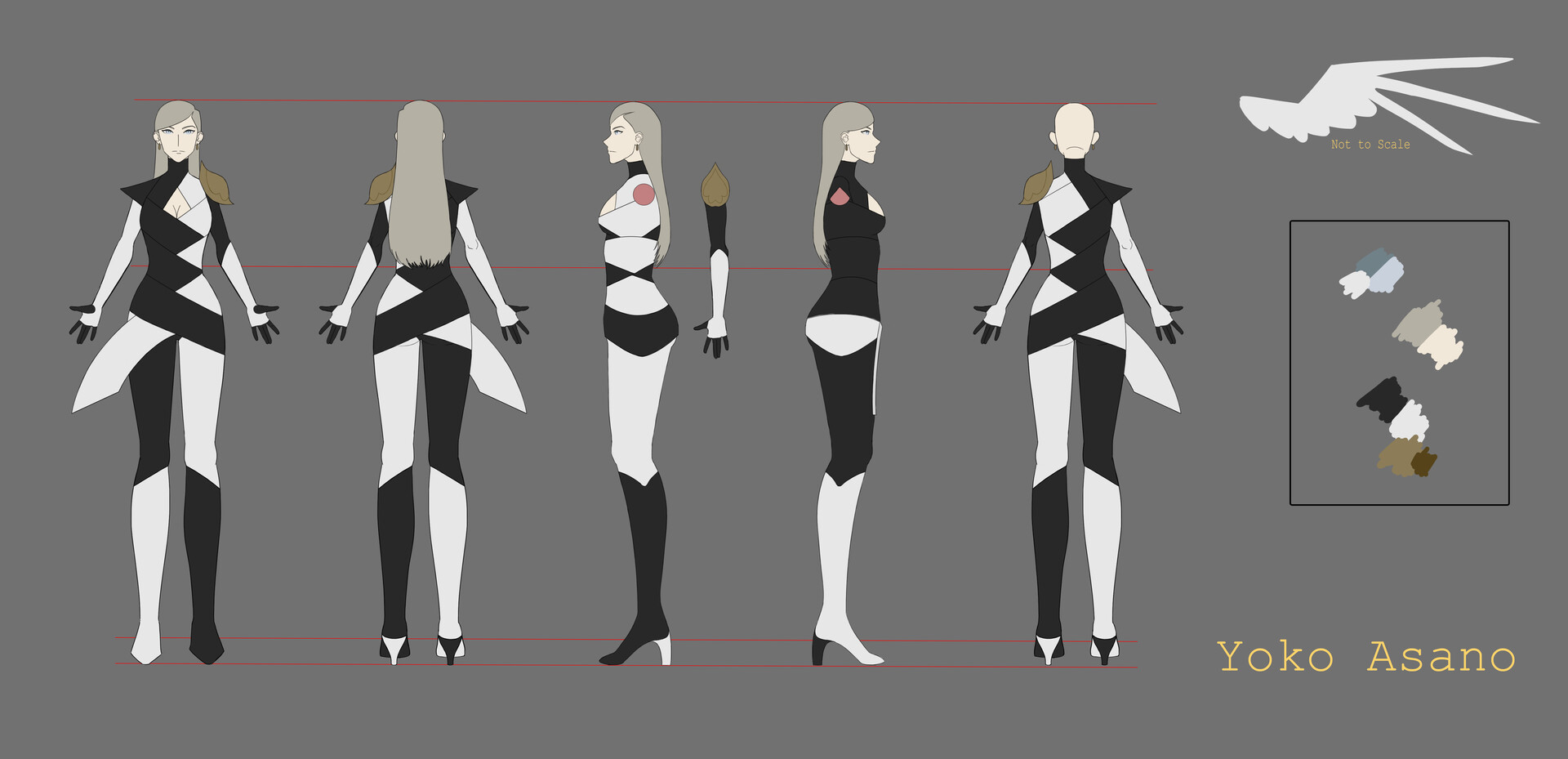 ArtStation - Yoko/Yuki Turnaround