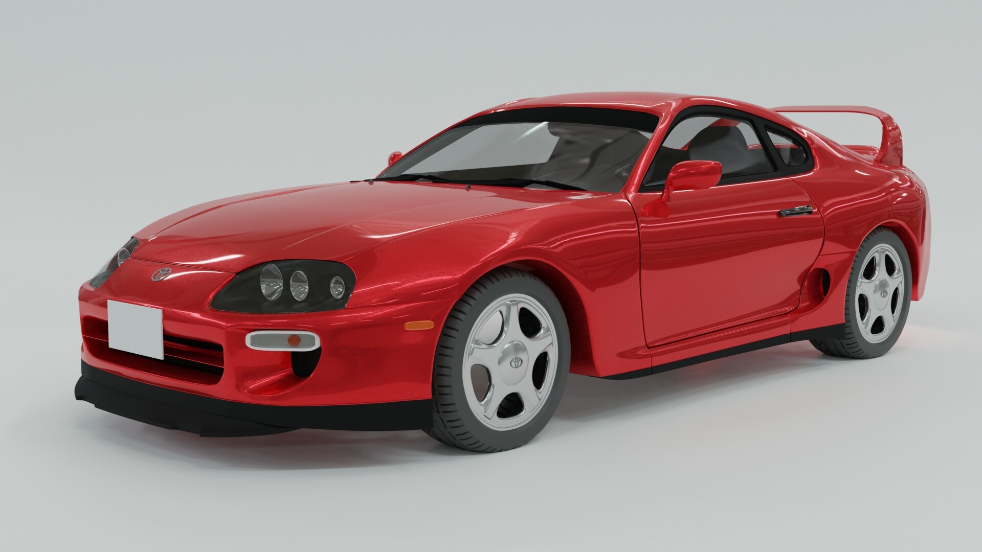 ArtStation - Toyota Supra
