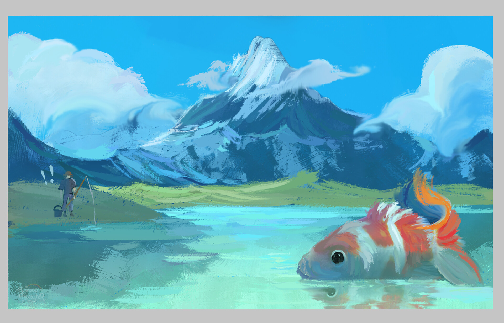 ArtStation - Big fish
