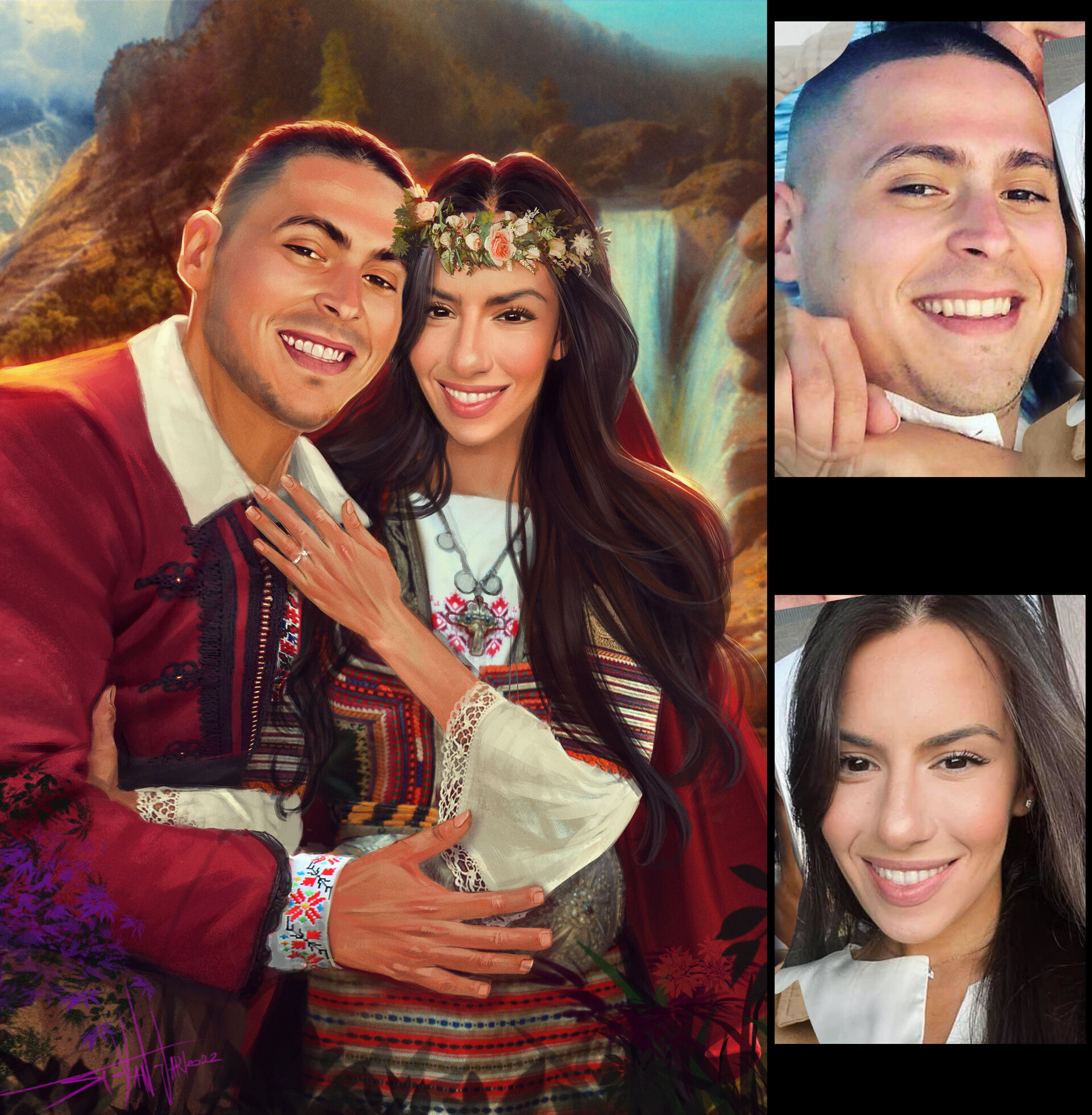 ArtStation - ,,custom portrait''