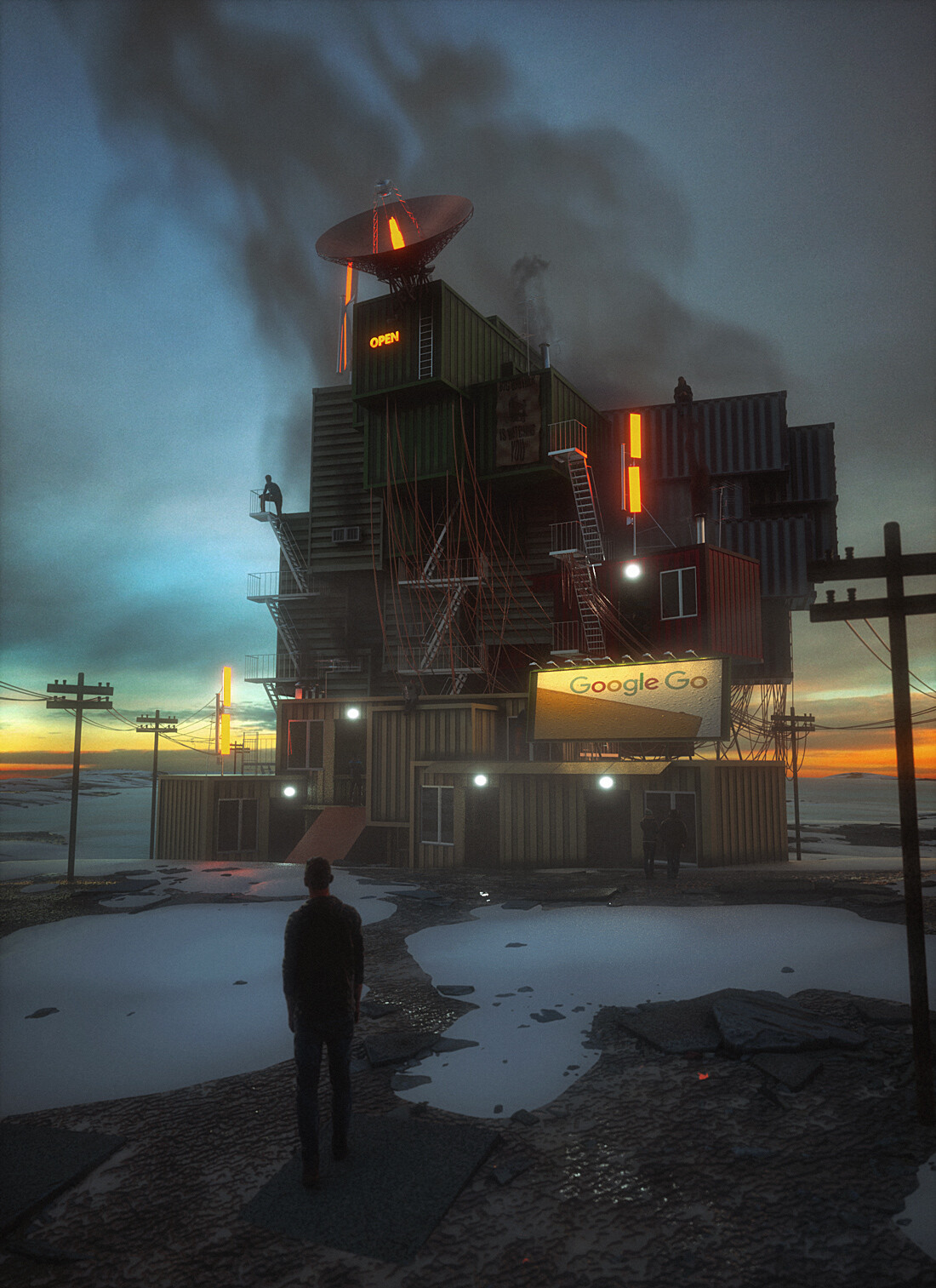 ArtStation - CONTAINER LIFE