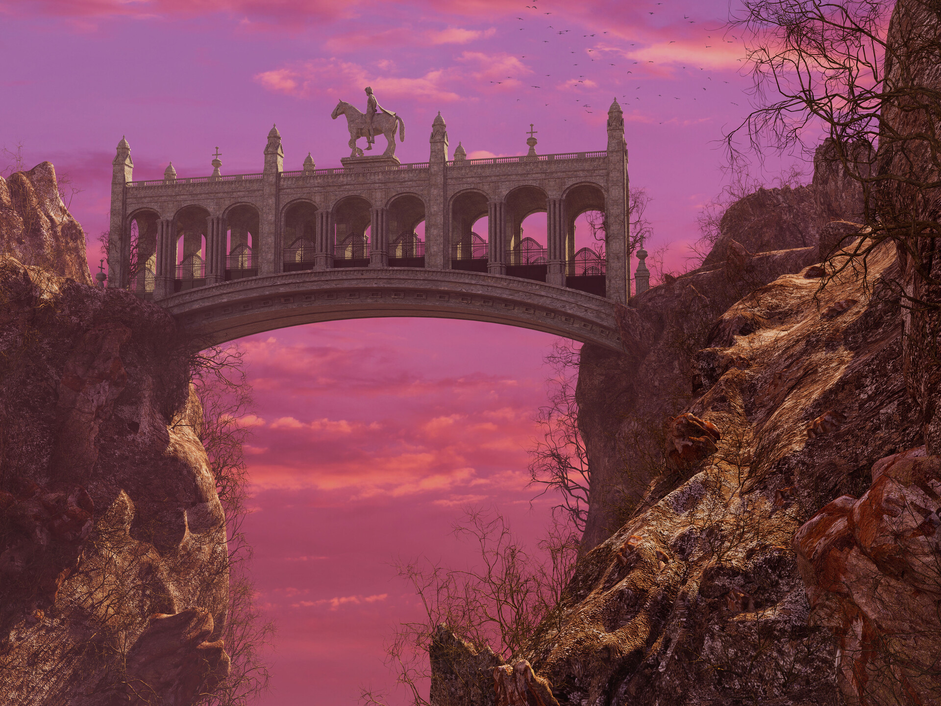 ArtStation - Fantasy Bridge