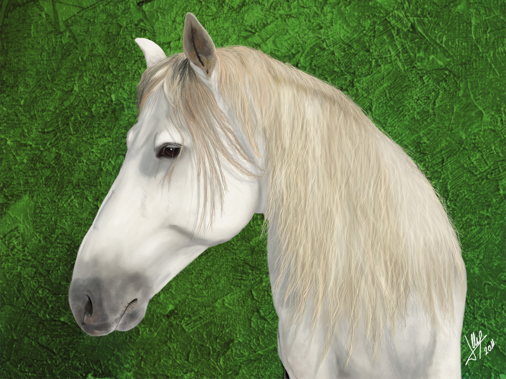 ArtStation - Almirante horse