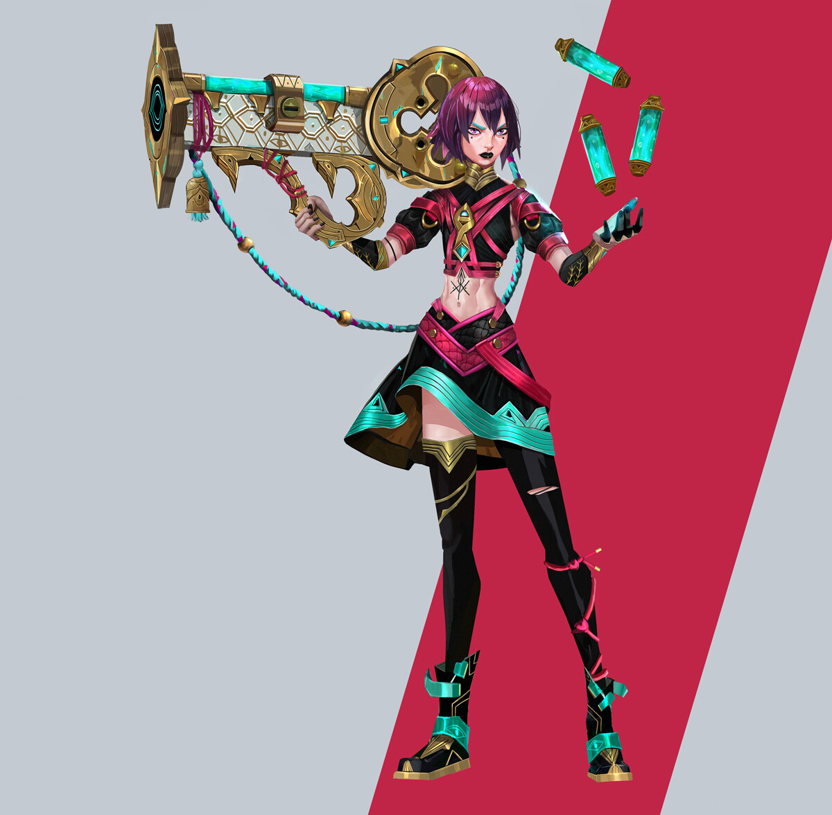 Glint-Sleeve Siphoner by Greg Opalinski : ImaginaryAetherpunk