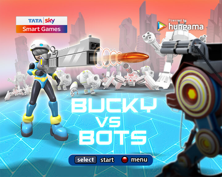ArtStation - Bucky vs Bots - TV Game (DTH) - Old Artwork