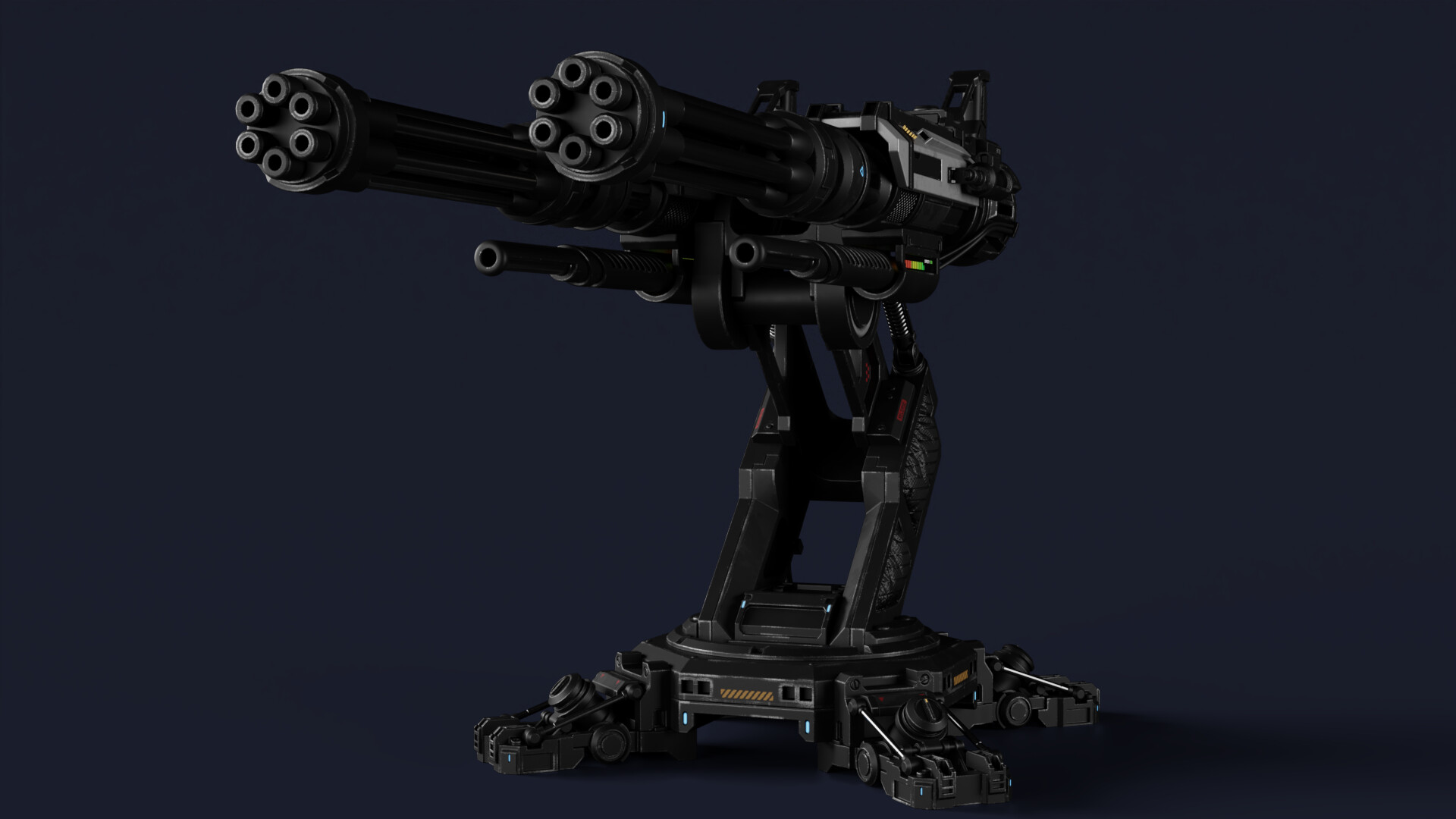 ArtStation - SciFi Turret