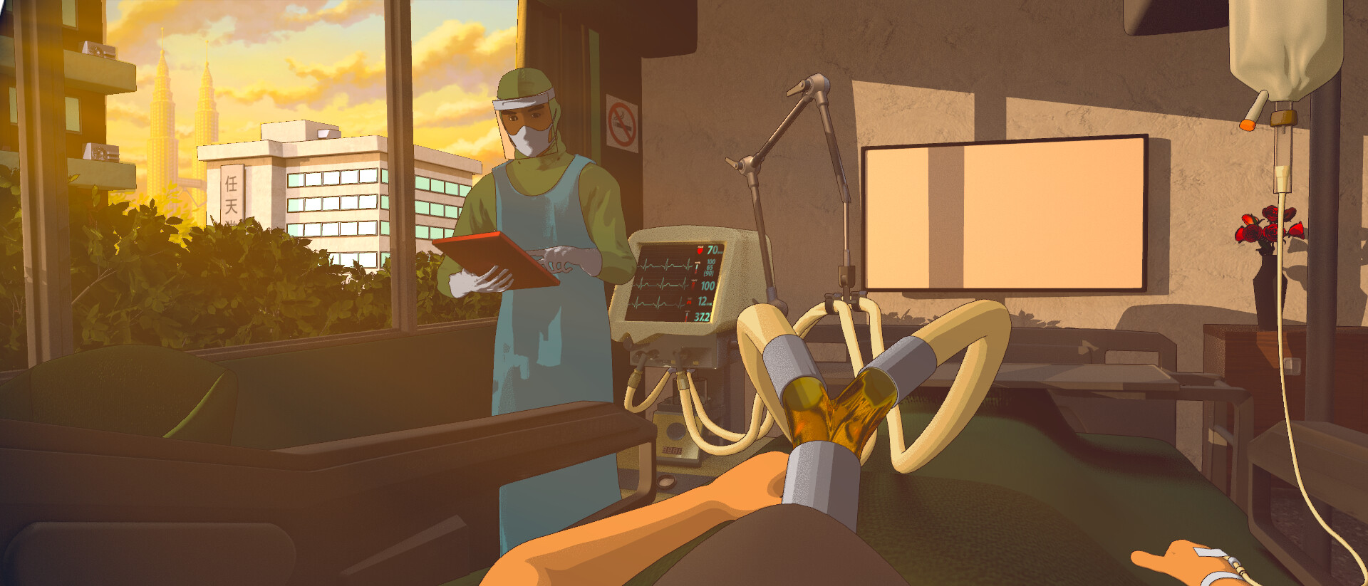 ArtStation - 3D Covid-19 Frontliner Tribute