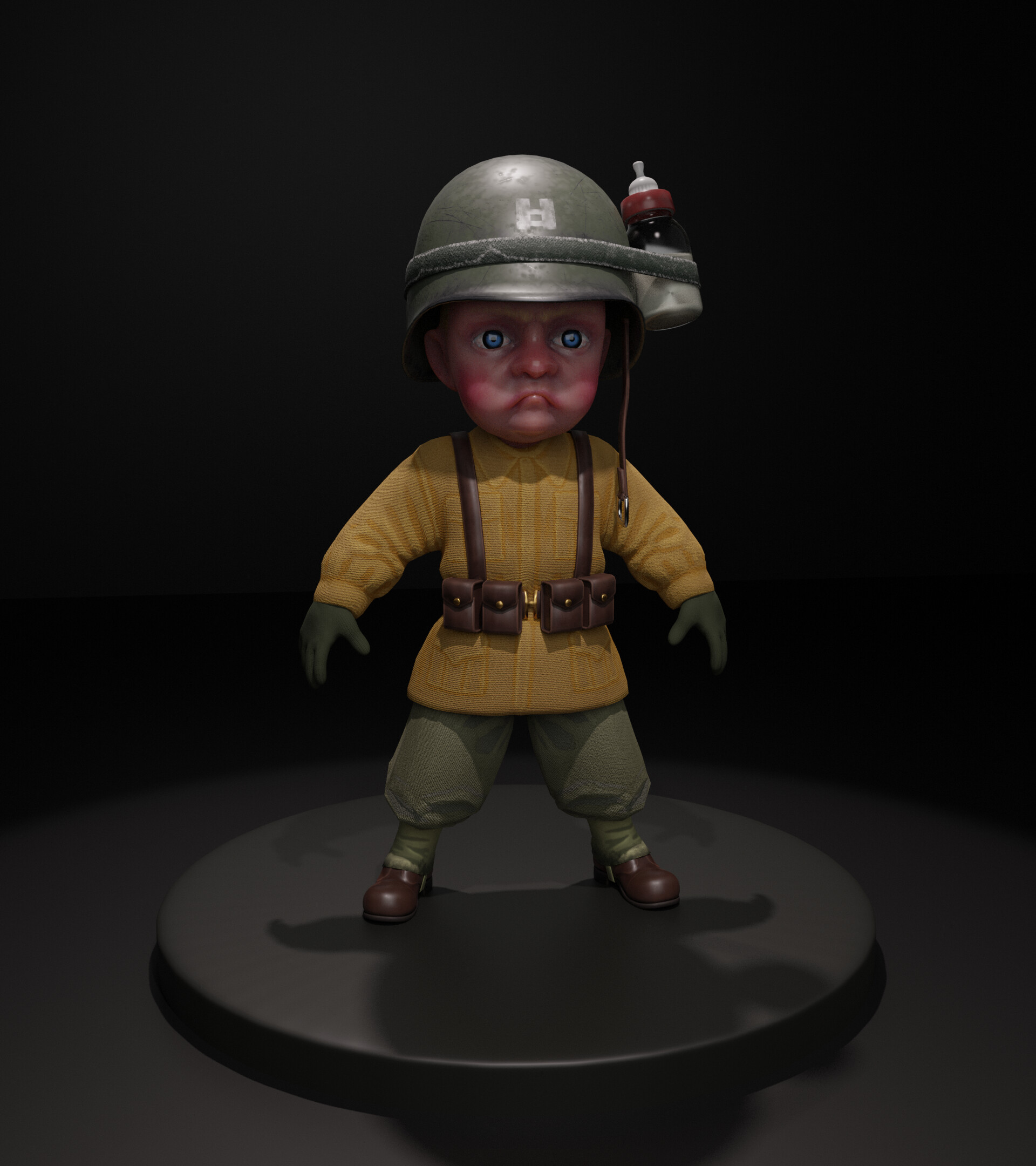 ArtStation - Little Soldier