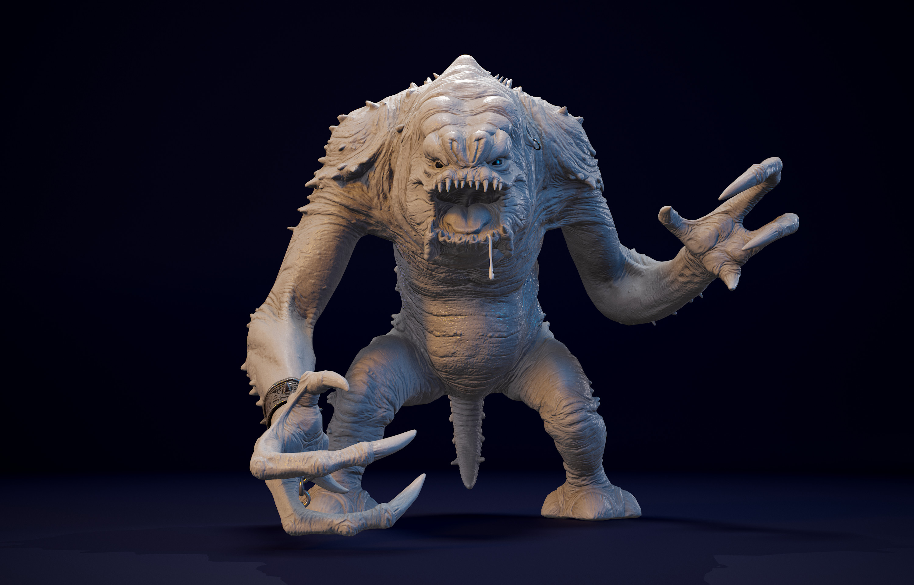 MF3D - The art of Scott Hammond - Rancor - Photogrammetry pipeline