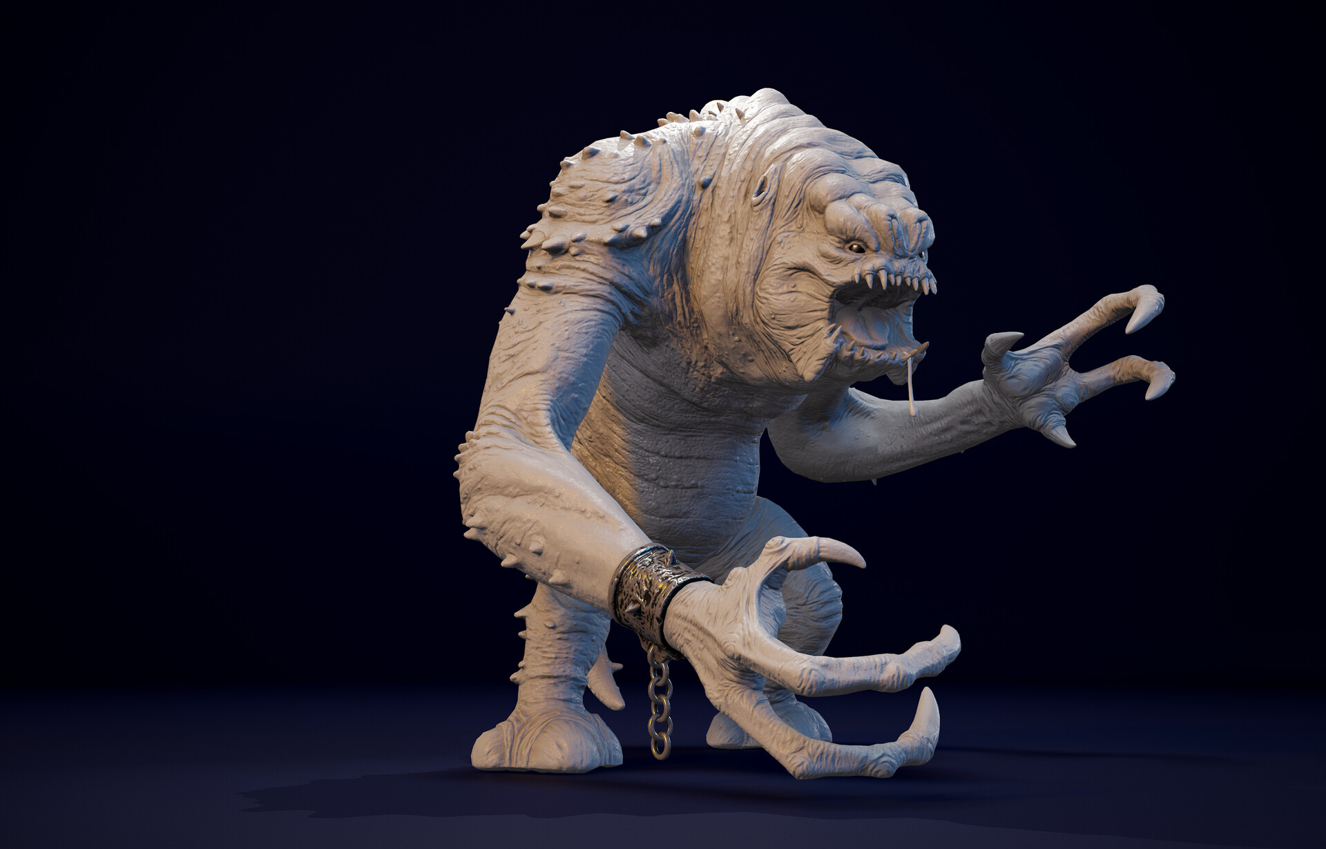 MF3D - The art of Scott Hammond - Rancor - Photogrammetry pipeline