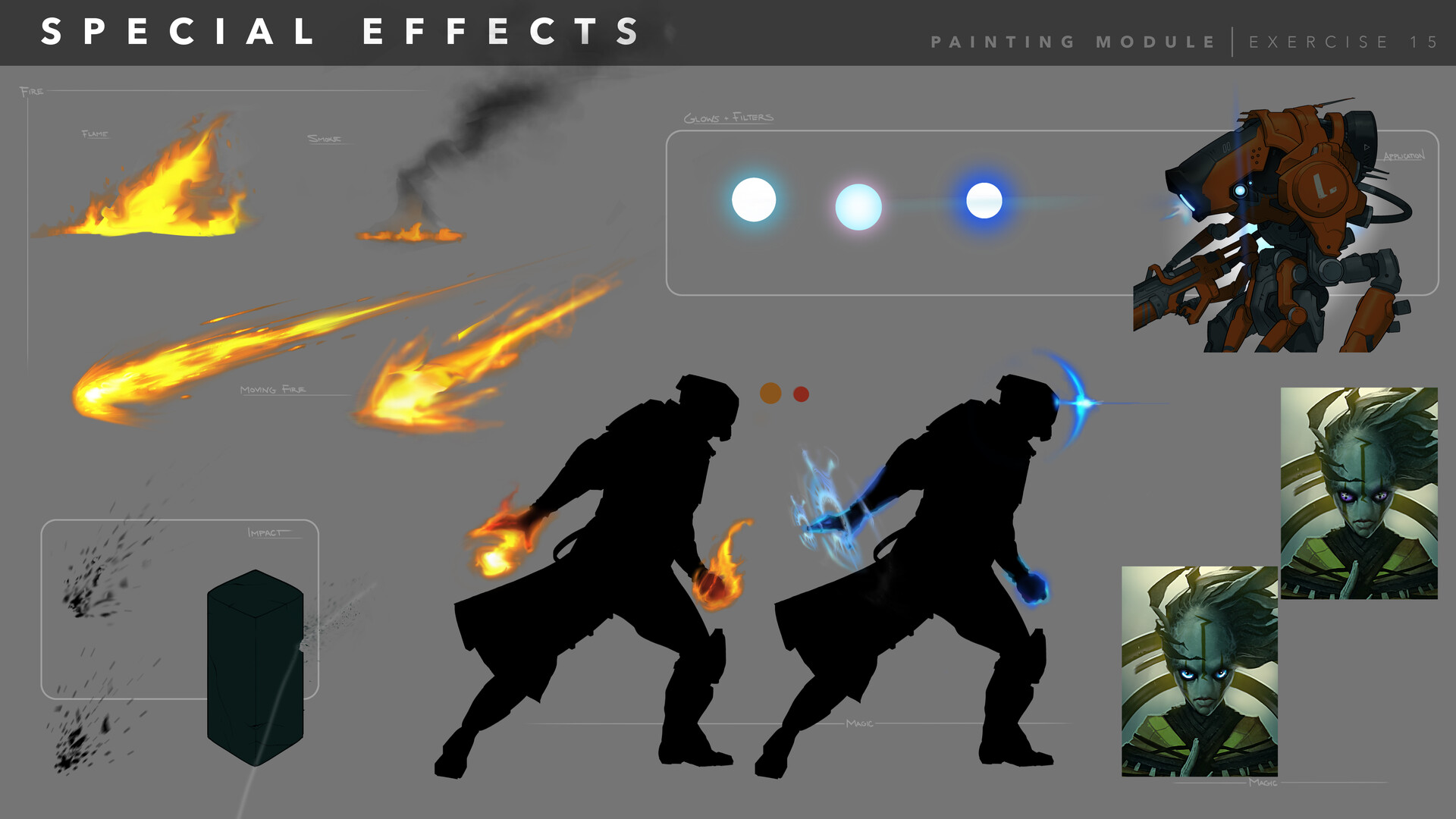 ArtStation - module painting special effect