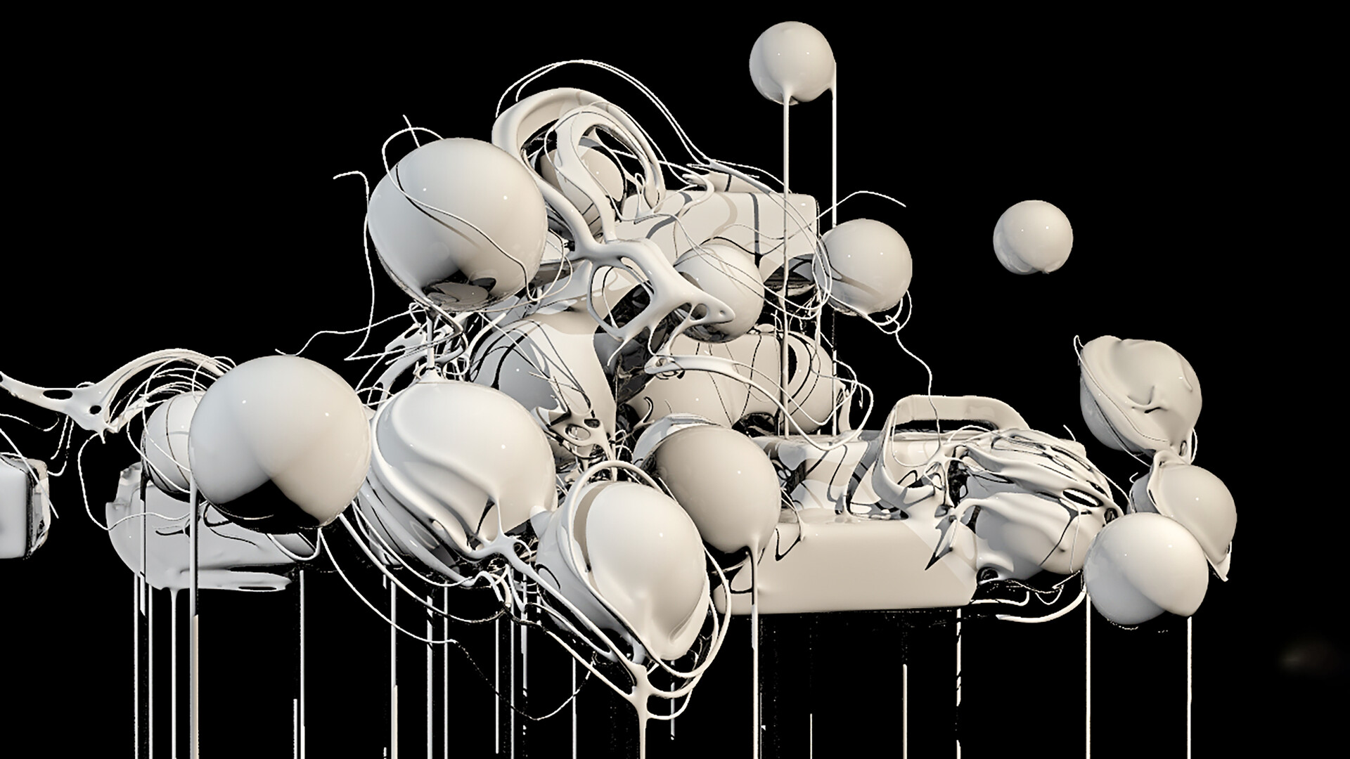 ArtStation - Curl Noise Art Practice