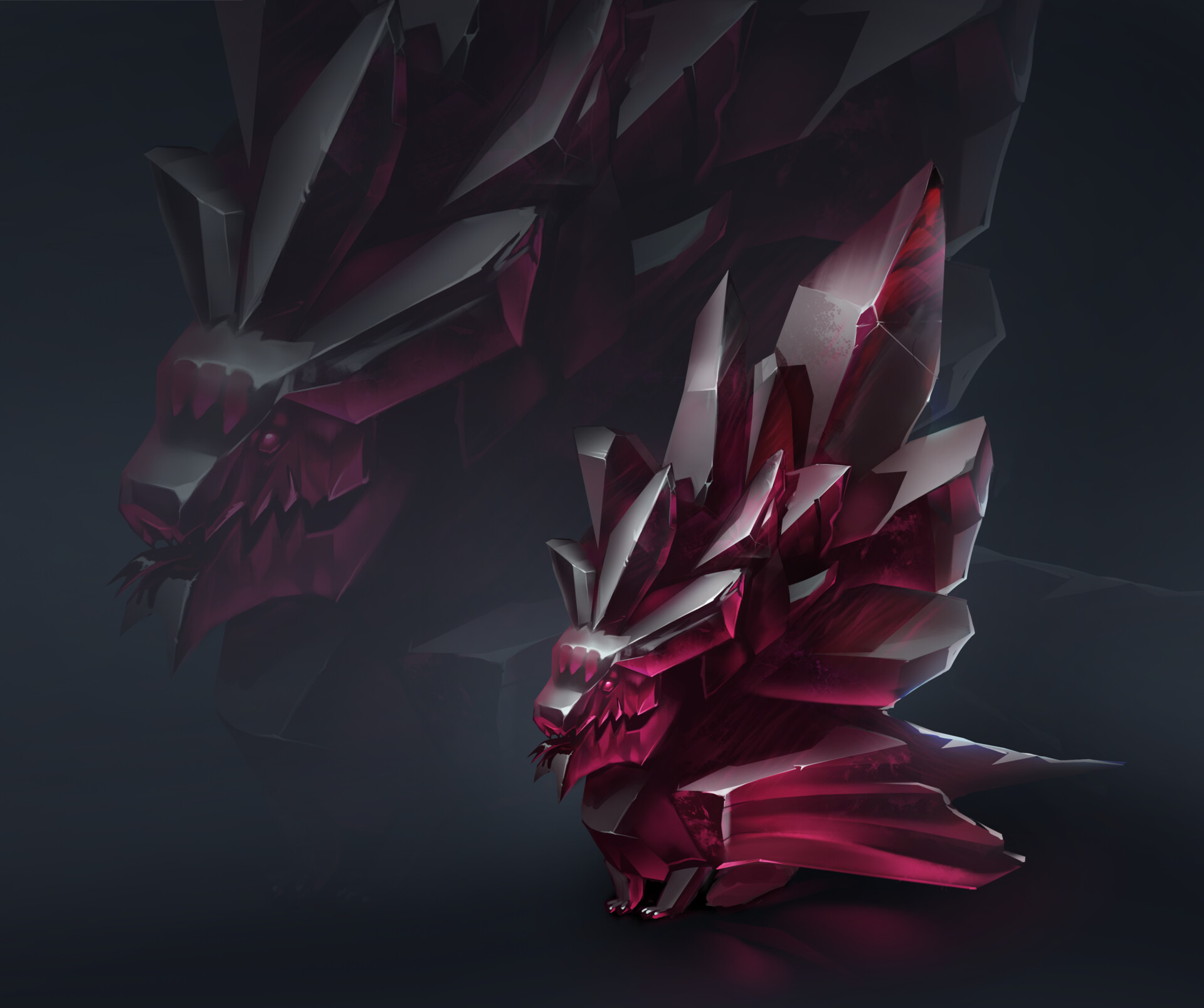 ArtStation - Crystal Dragon