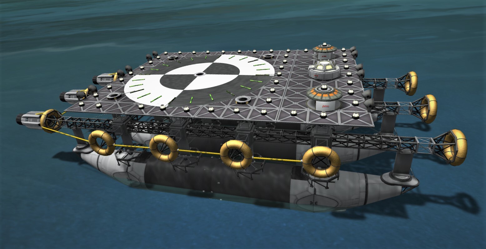 ArtStation - Water landing pad