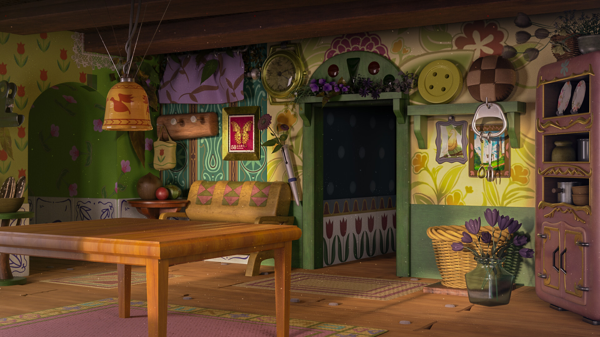 ArtStation - The Secret World of Arrietty: 3D Environment