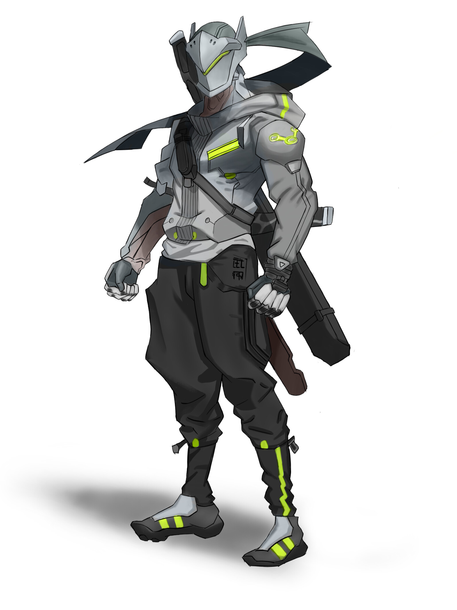 ArtStation - Genji from Overwatch 2